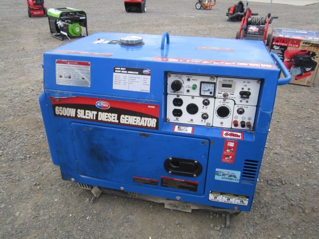 All Power 6,500w Silent Diesel Generator
