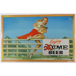 Acme Beer Sign by Vargas T.O.C.