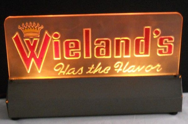 1940's Wieland's Beer Sign
