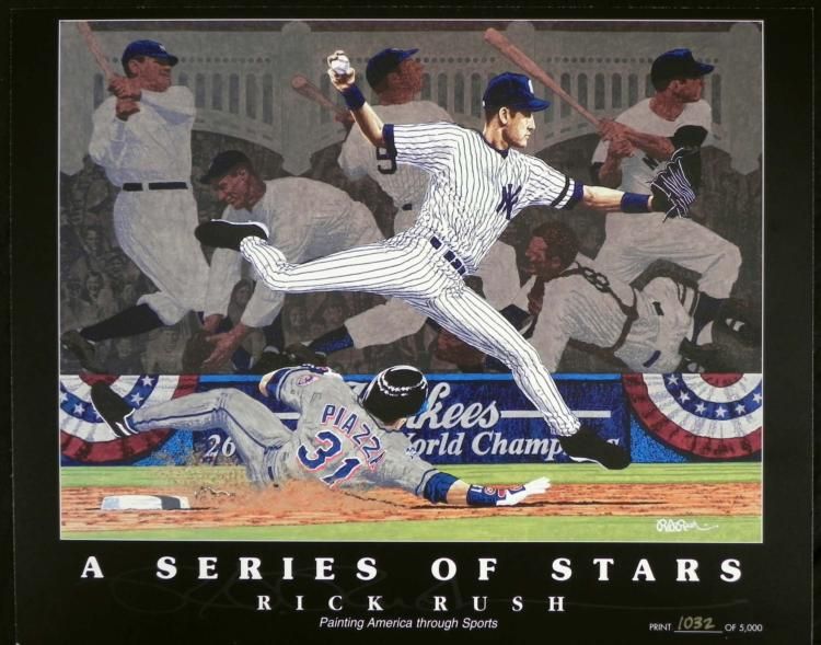 Rick Rush A Series of Stars Lithograph Print