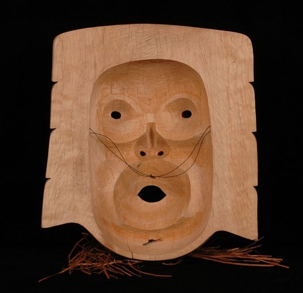 Kwagiulth Komakwa Mask, "Chief of the Sea" by Tony Hunt Jr. 20" H. 17 ...
