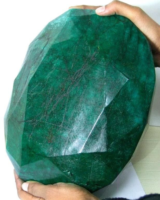 65,500 ct - World Largest Faceted EMERALD Gem