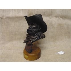 J.L. Snodgrass, Buck, bronze, 1/20, 1991, 12”h x 7”w