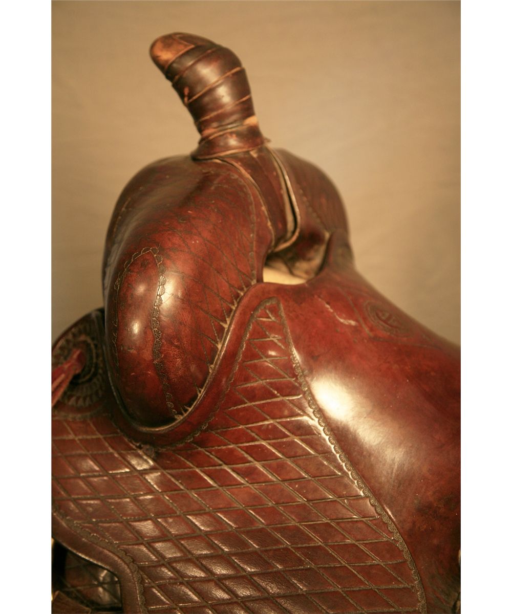 Hamley & Co., saddle, maker’s mark stamped in seat, new strings and ...