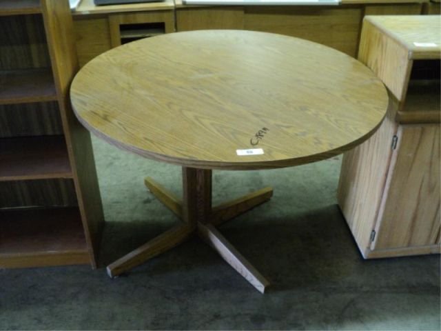 ROUND OFFICE TABLE 48"