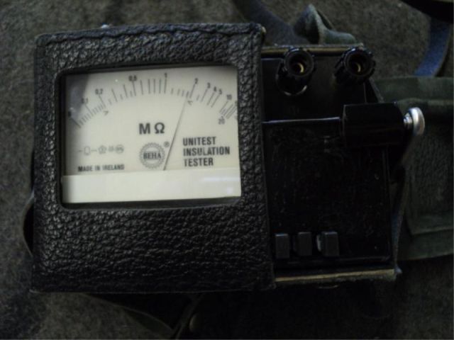 BEHA UNITEST INSULATION TESTER {print sequence} 493