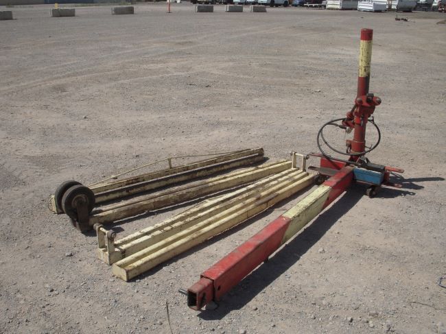 Whitney B Tugowar 10-Ton Hydraulic Frame Machine