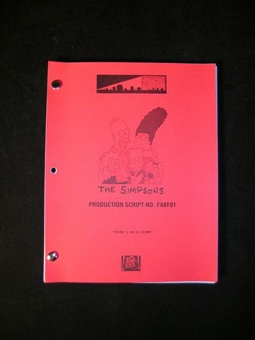 The Simpsons Production Script