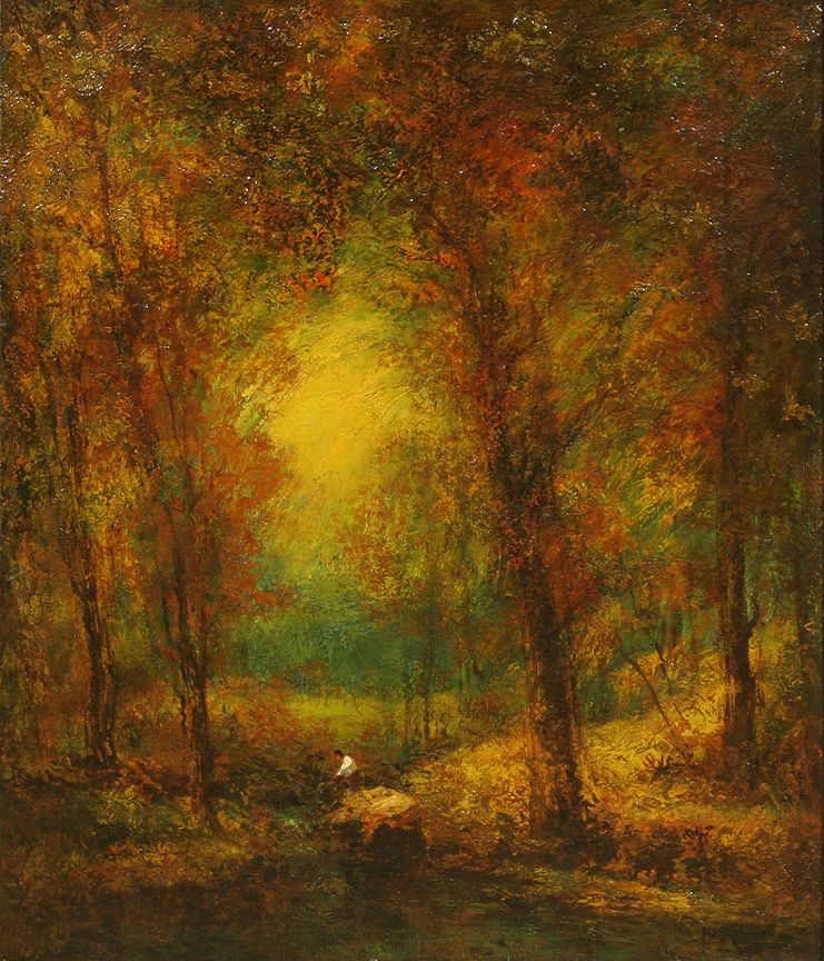 Hudson M. Kitchell, oil on board