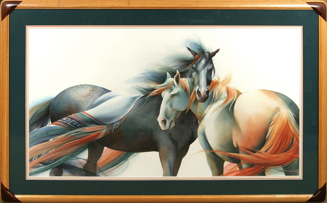 Melinda M. Cowdery, watercolor