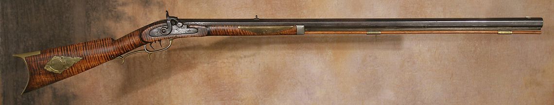 Half-stock Plains Percussion Rifle, circa 1850s