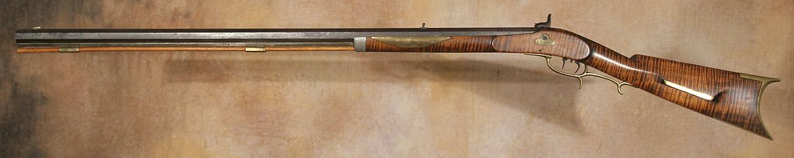 Half-stock Plains Percussion Rifle, circa 1850s
