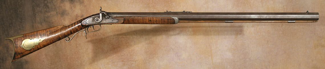 Half Stock Plains Percussion Rifle