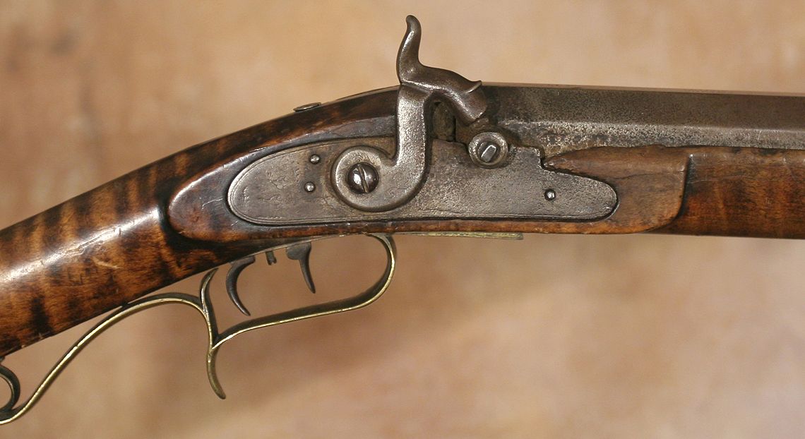 Half Stock Plains Percussion Rifle