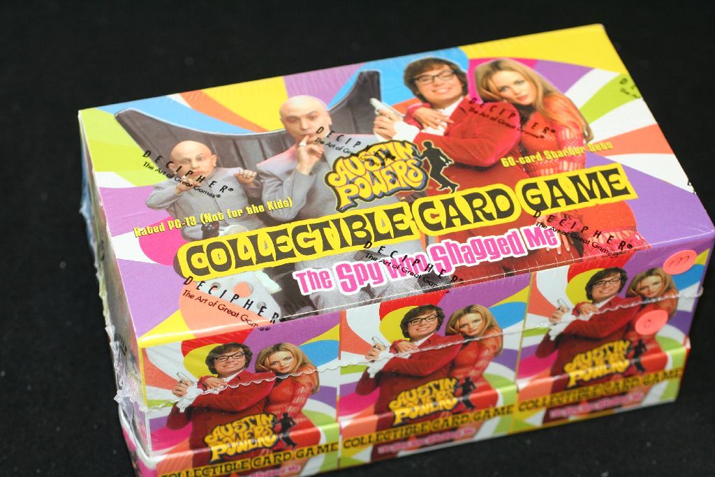 Austin Powers Collectible Card Game "The Spy Who Shagged Me" Rated PG ...