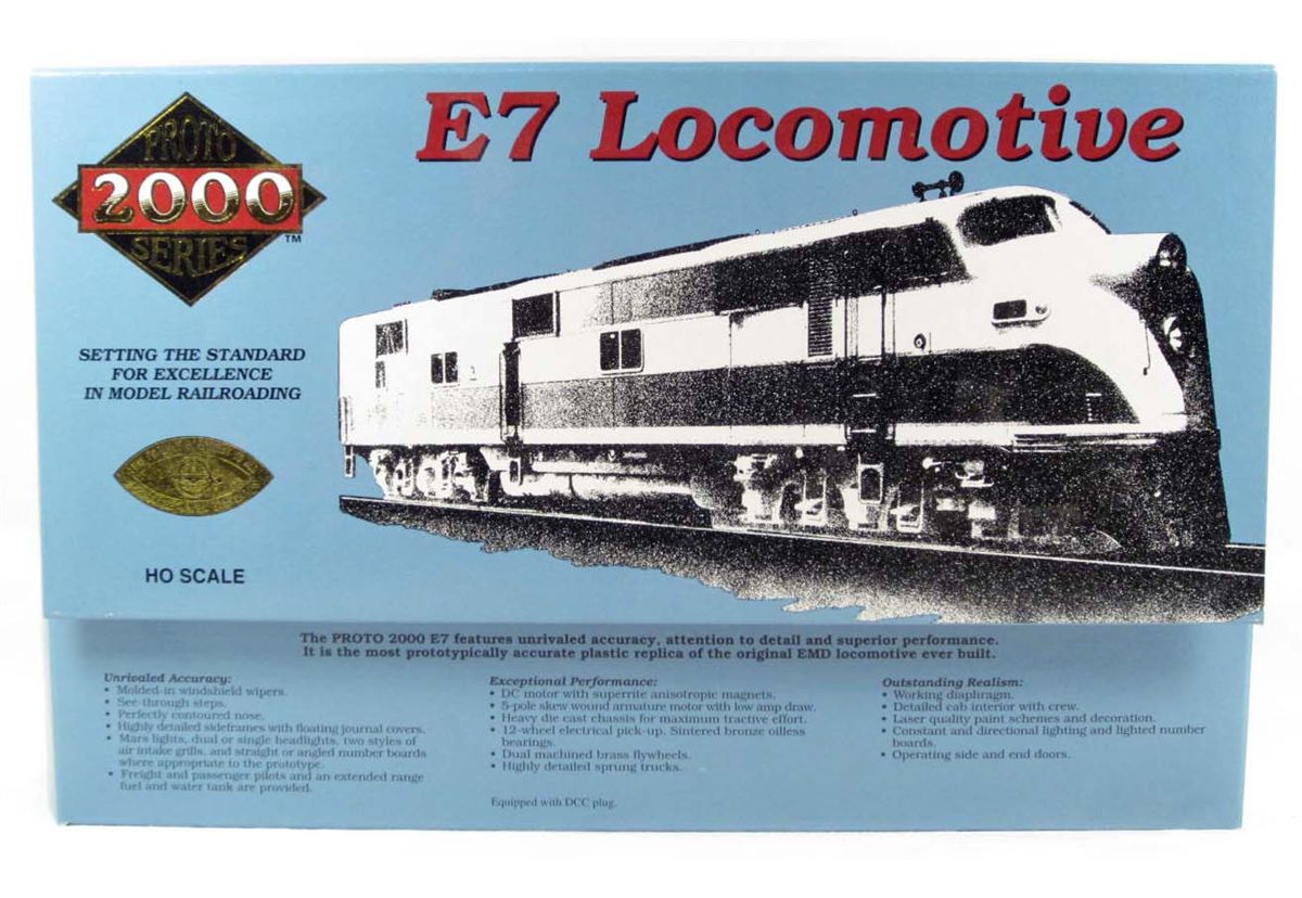 SOUTHERN PACIFIC E7 LOCOMOTIVE TRAIN ENGINE - HO SCALE - IN ORIGINAL BOX