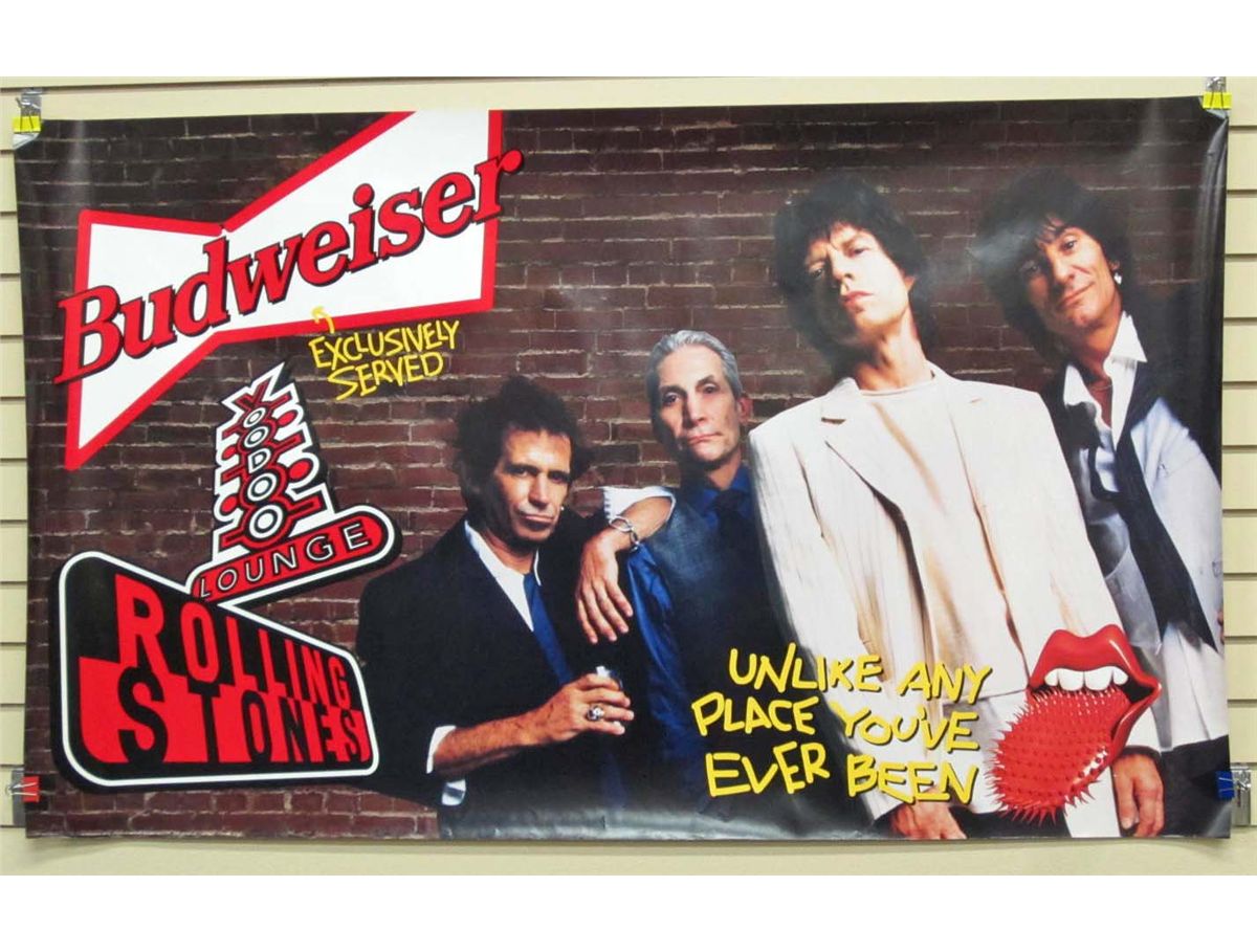1994 ROLLING STONES VOODOO LOUNGE POSTER - UNFRAMED