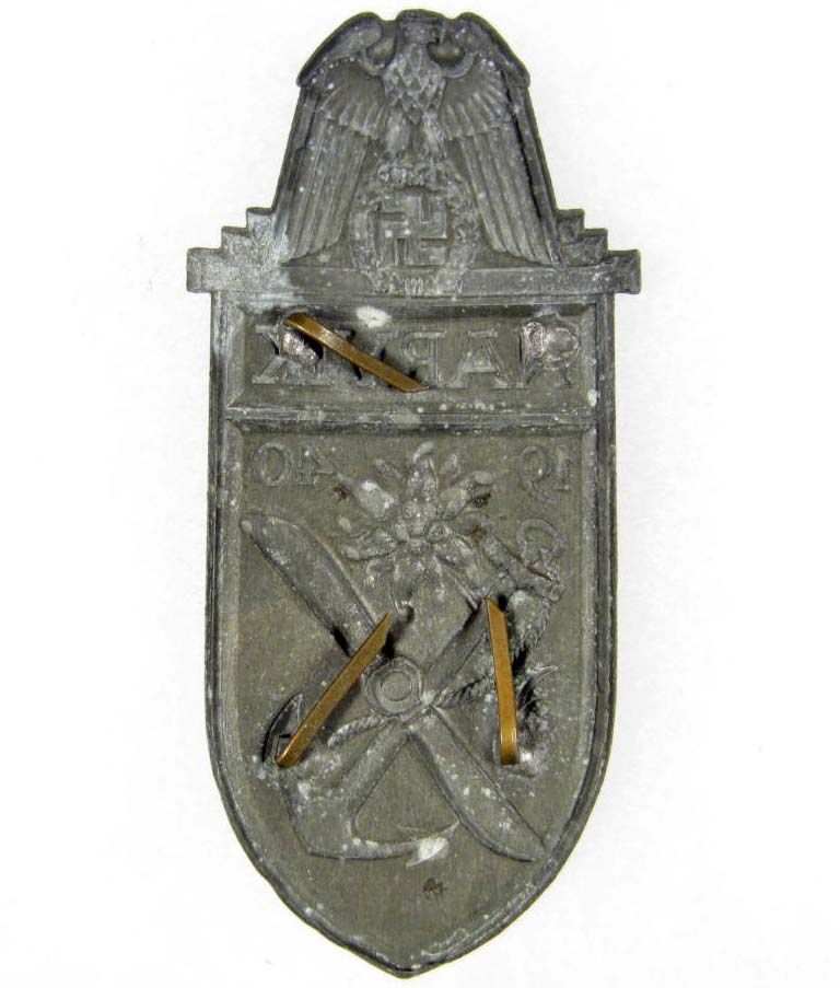 GERMAN NAZI NARVIK CAMPAIGN SHIELD