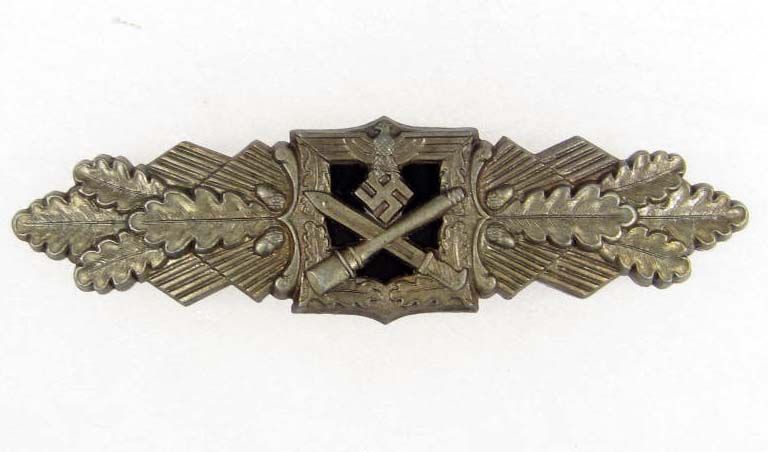GERMAN NAZI ARMY CLOSE COMBAT BRONZE AWARD - HAND TO HAND COMBAT