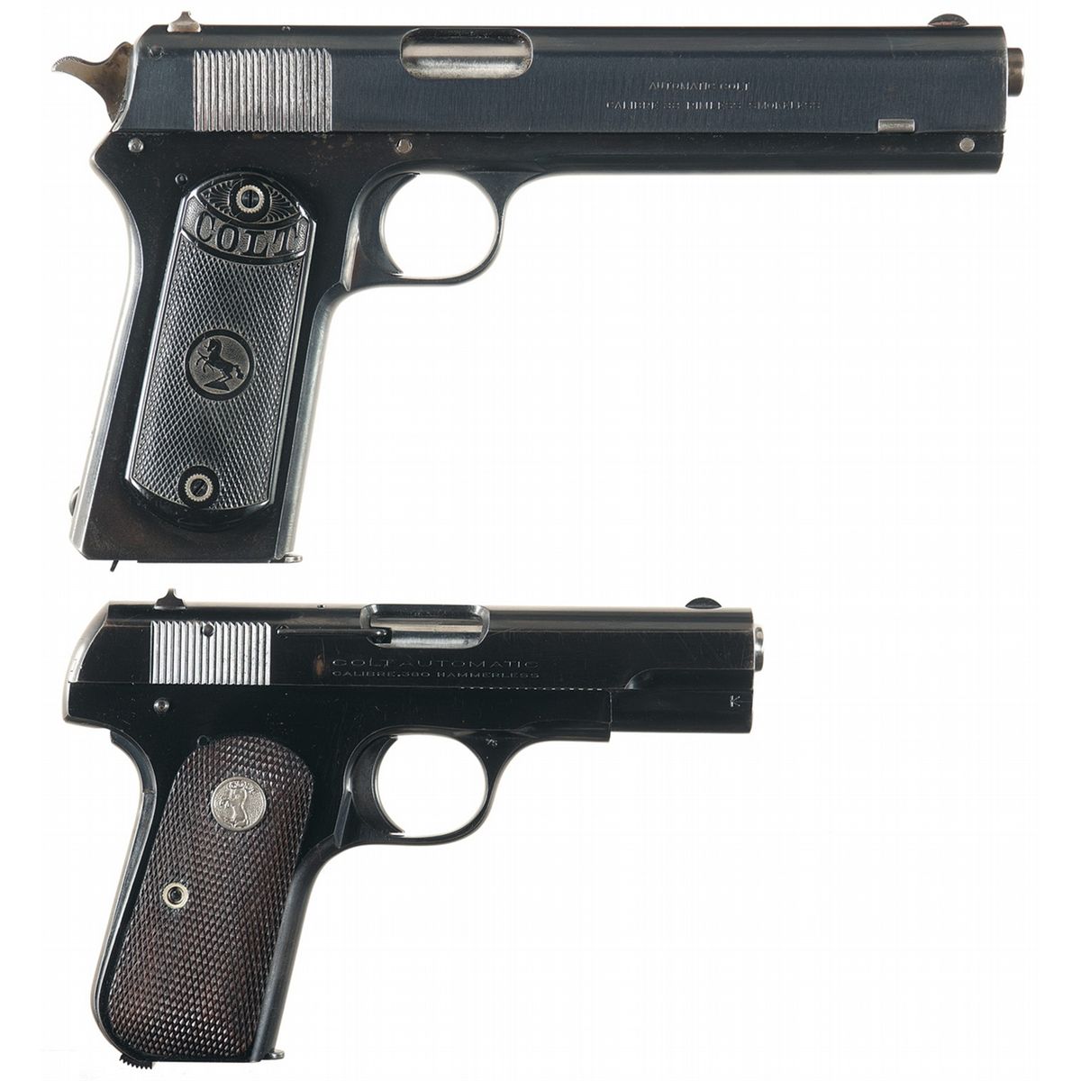 Collector's Lot of Two Colt Semi-Automatic Pistols