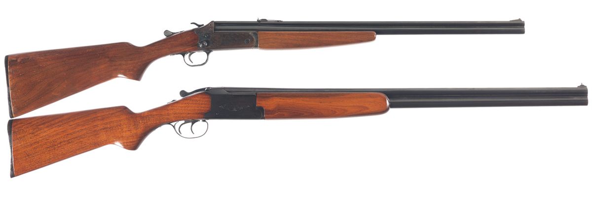 Two Savage Long Guns