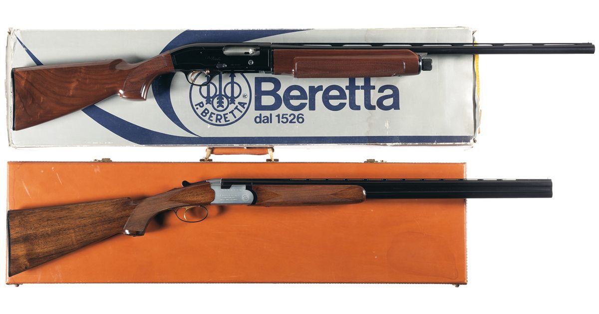 Two Beretta 20 Gauge Shotguns
