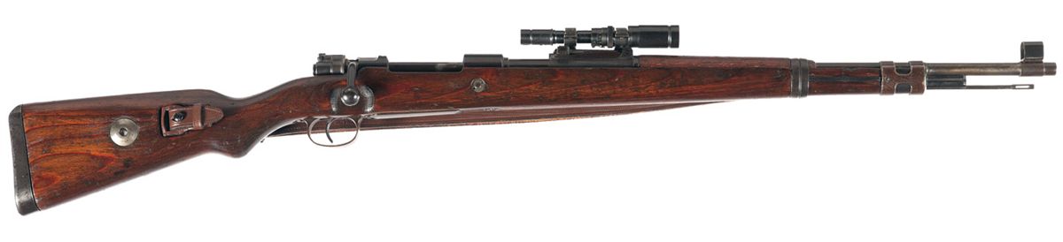 Gustloff-Werke "bcd/42" Code K98 Bolt Action Rifle with ZF41/1 Scope ...