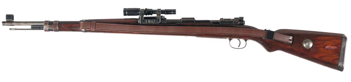 Gustloff-Werke "bcd/42" Code K98 Bolt Action Rifle with ZF41/1 Scope ...
