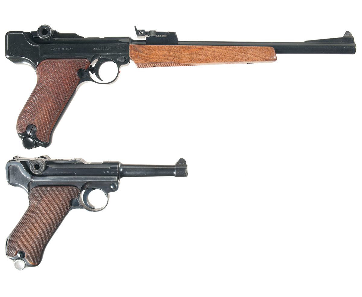 Pistol Carbine and Luger Pistol
