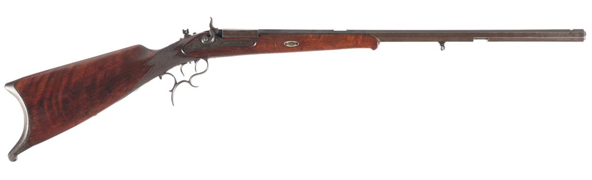 German 4mm Zimmer Schuetzen Rifle