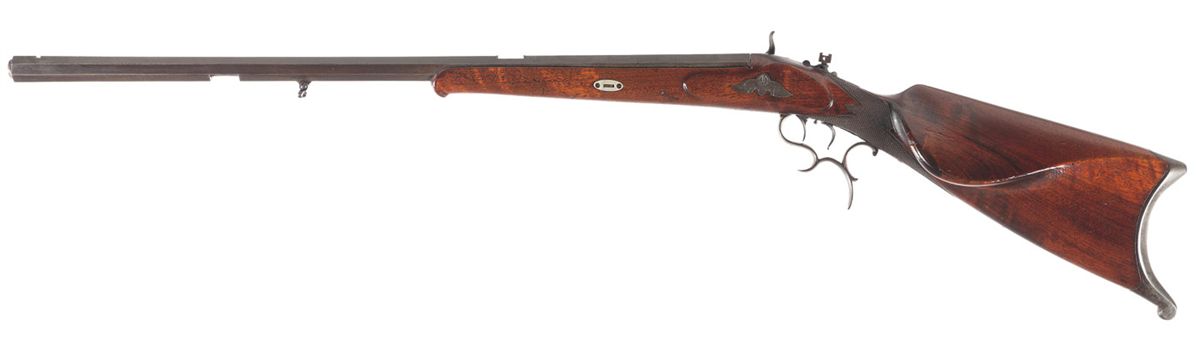 German 4mm Zimmer Schuetzen Rifle