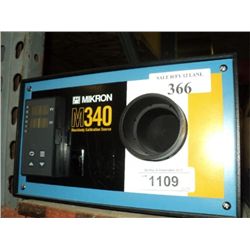 MIKRON M340 BLACK BODY CALIBRATION SOURCE {print sequence} H-366