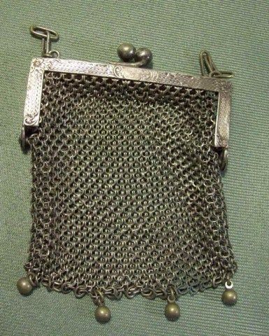 Vintage Metal Mesh Purse & Coin Purse