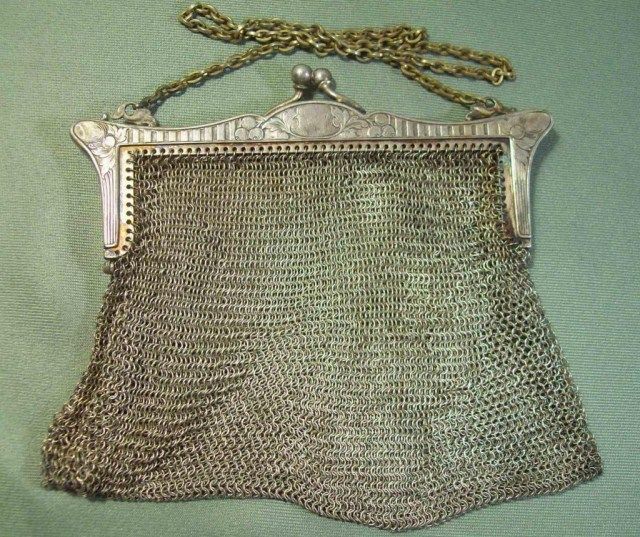 Vintage Metal Mesh Purse & Coin Purse