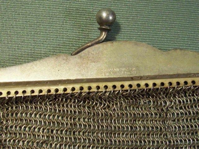 Vintage Metal Mesh Purse & Coin Purse