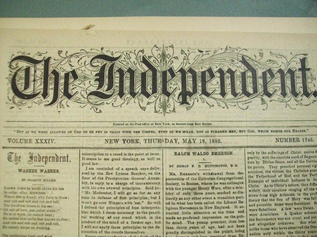6 19th Century Magazines & Newspapers