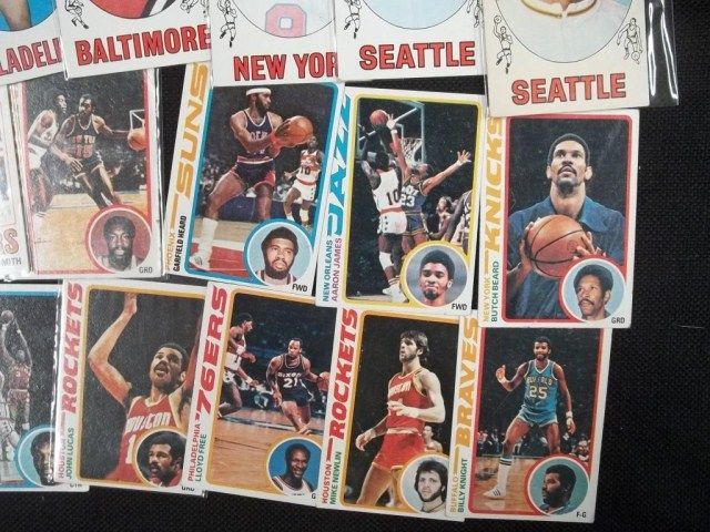 35 - 1969 & 1970's Basketball Cards