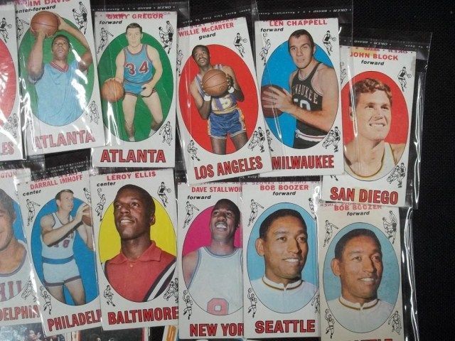 35 - 1969 & 1970's Basketball Cards