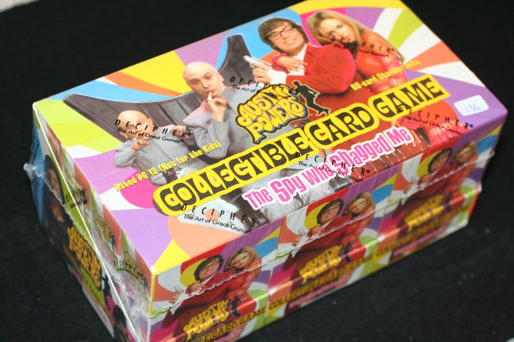 Austin Powers Collectible Card Game "The Spy Who Shagged Me"; Rated PG ...