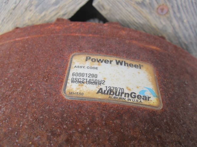 Auburn Gear Hydraulic Power Wheel w/ 3" Hex Shaft