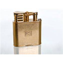 An 18 Karat Gold Dunhill "Unique" Sports Lighter, by Wise & Greenwood ...