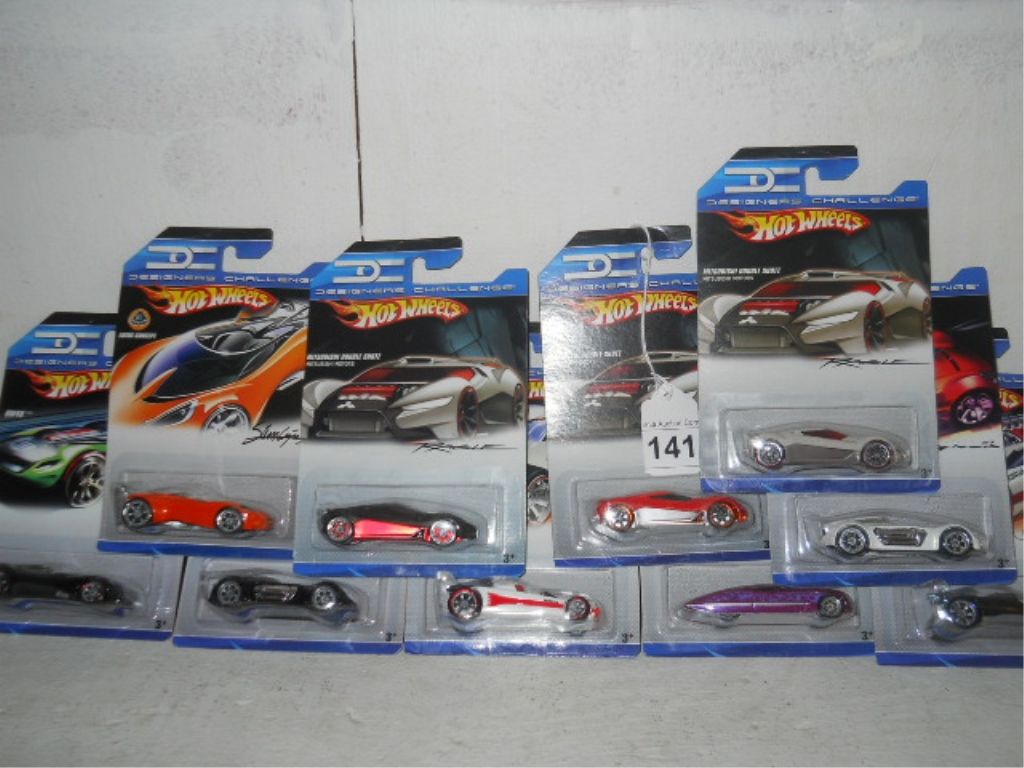 10 Designer Challenge Hot Wheels Limited Edition