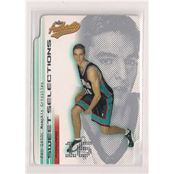 2001-02 Fleer Authentix Sweet Selections Pau Gasol Rookie Insert Card #3