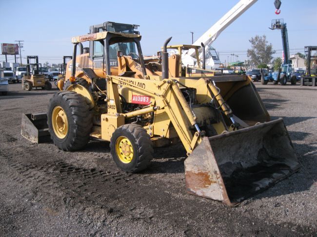 1999 Ford 545D 4x4 Skip Loader