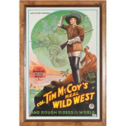 Lithograph Poster - Col. Tim McCoy’s Real Wild West and Rough Riders of ...
