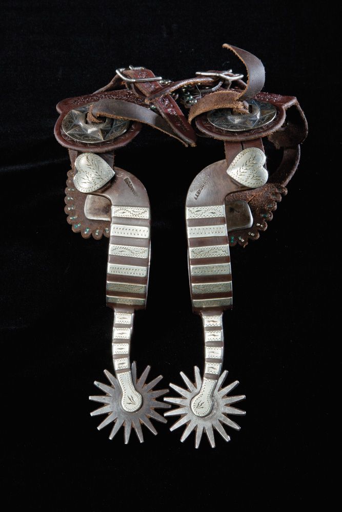 Bill Adamson California Pattern Spurs