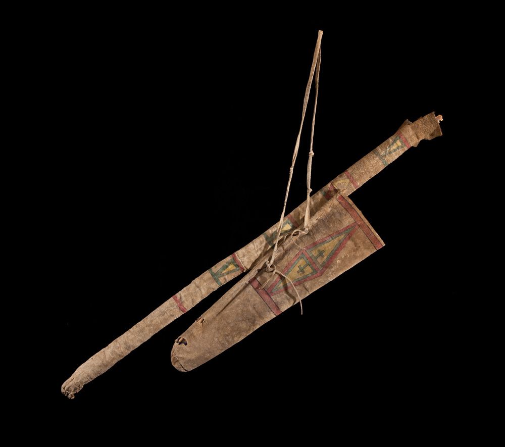 Kiowa Bow Case & Quiver and Long Bow