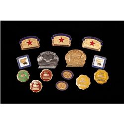 Roy Rogers’ and Dale Evans’ Rodeo Badges
