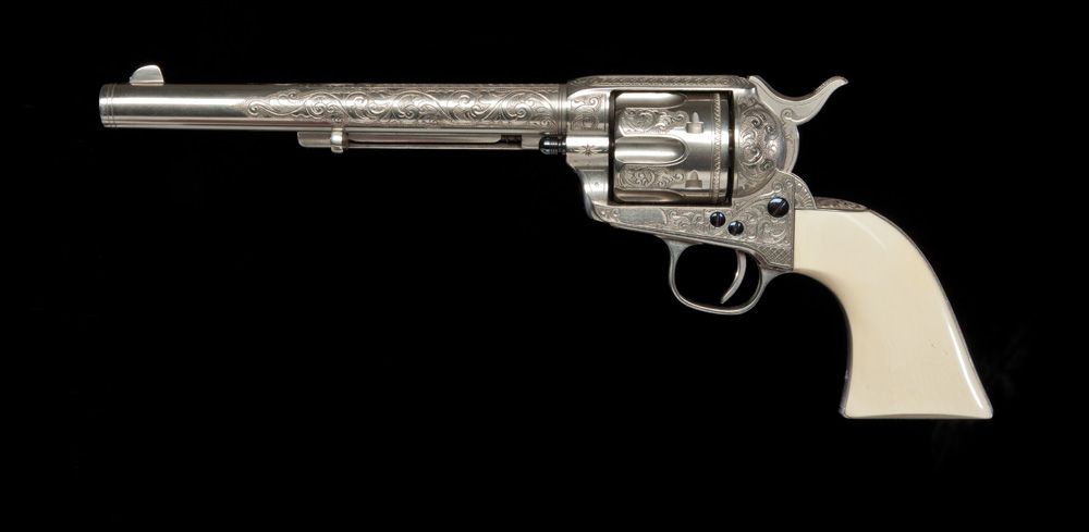 Fancy Colt Single Action Army Revolver