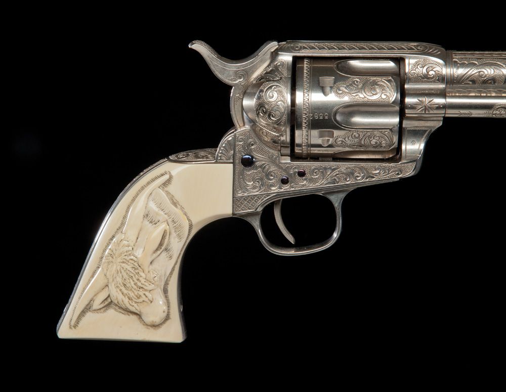 Fancy Colt Single Action Army Revolver